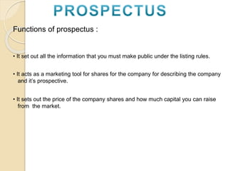 Initial Public Offer | PPT