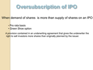 Initial Public Offer | PPTX