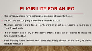 IPO - Initial Public Offer | PPTX