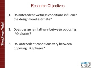 IPO Antecedent Precipitation Presentation | PPT