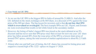LIC IPo Case study about the history and result[1].pptx