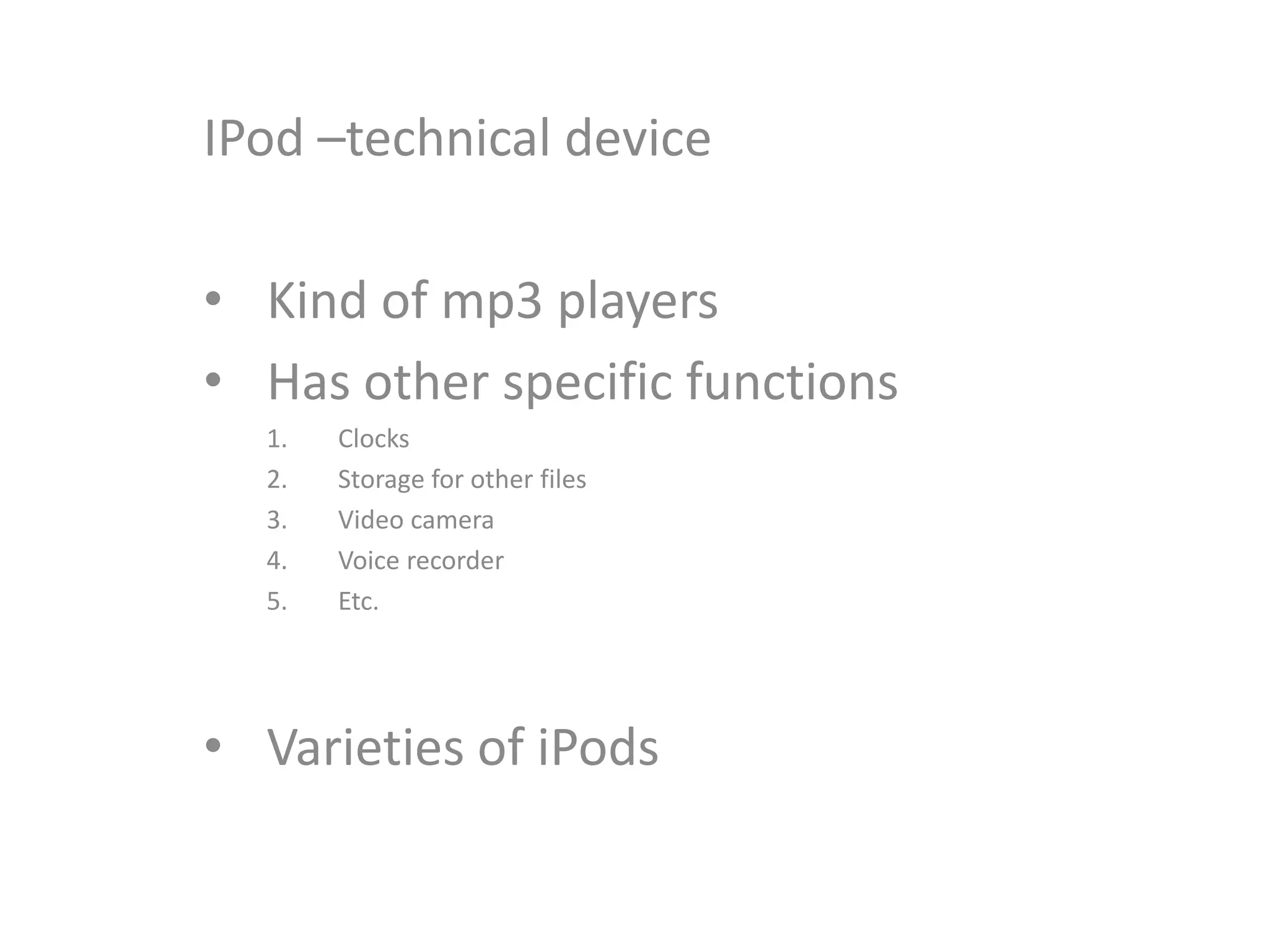 Ipod | PPT