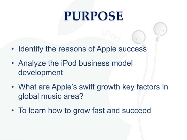 How iPod was developed? | PPT