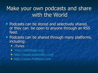I Pods Presentation | PPT