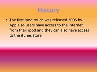 Ipod Touch | PPTX