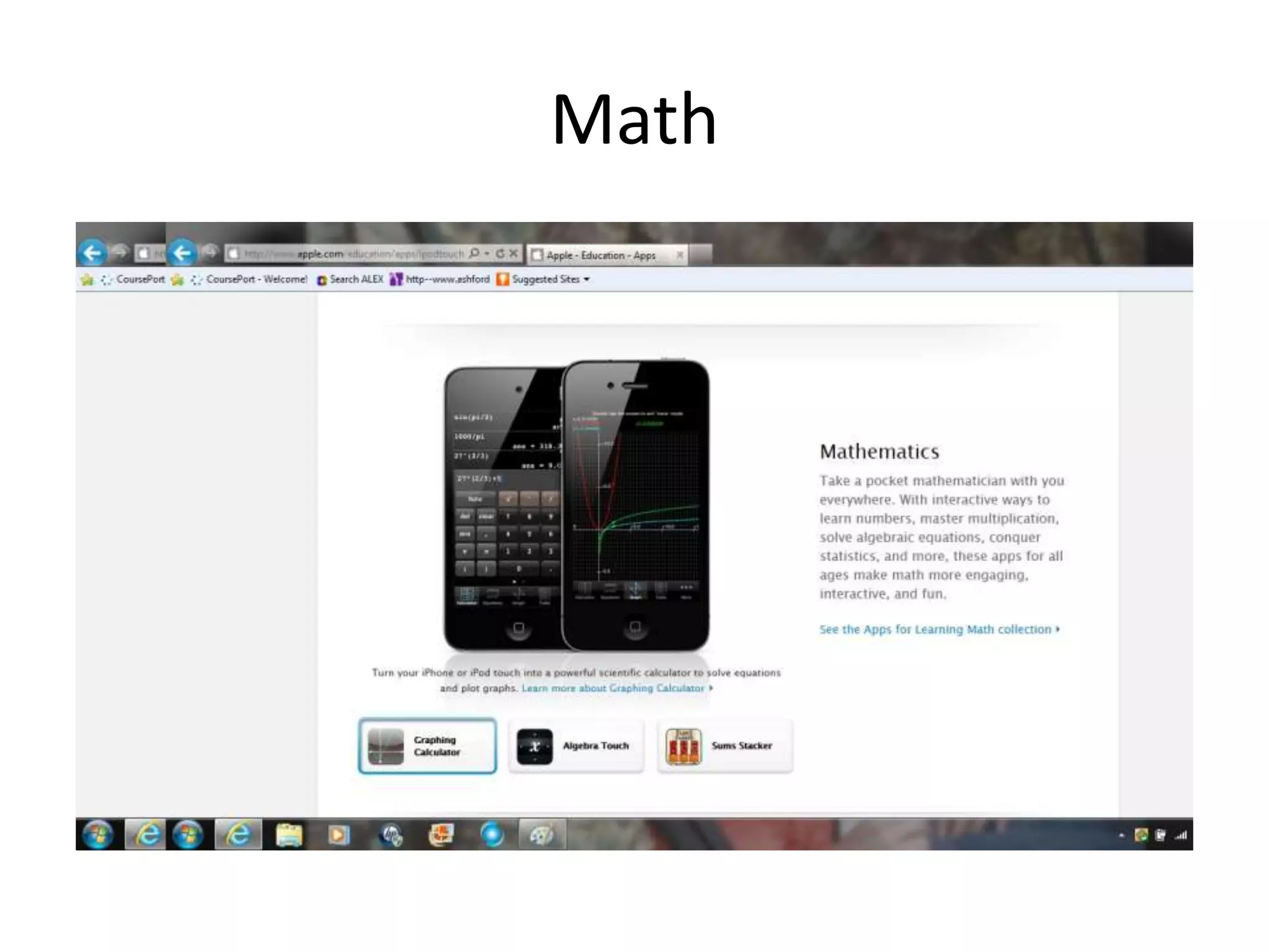 Ipod Touches In The Classroom Ppt