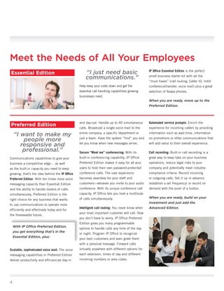 IP Office Brochure | PDF