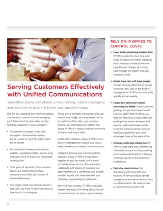 Ip Office Brochure | PDF