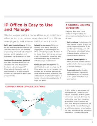 Ip Office Brochure | PDF