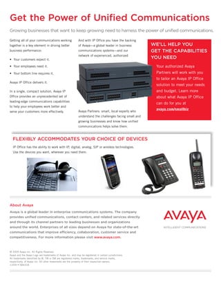 Ip Office Brochure | PDF