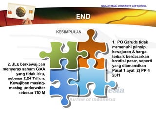 IPO Garuda Indonesia | PPTX