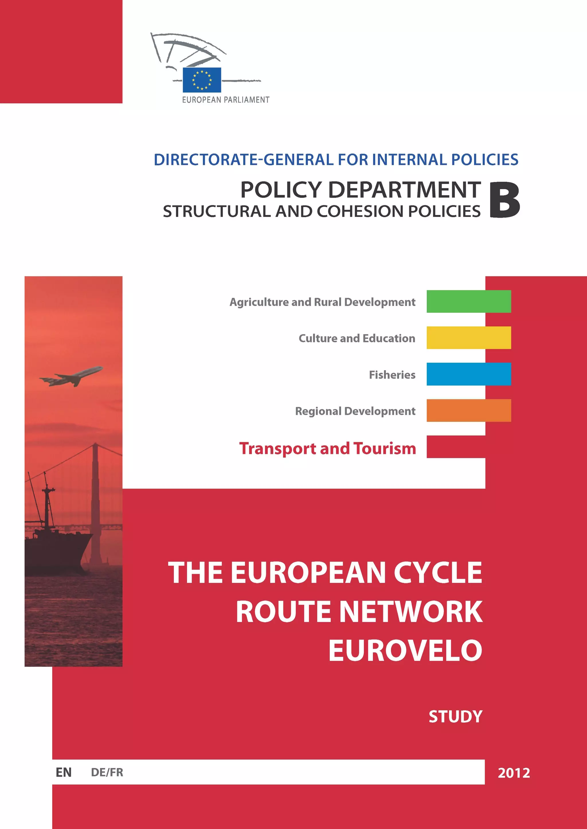 The European cycle route network - study (European Parliament, 2012) | PDF