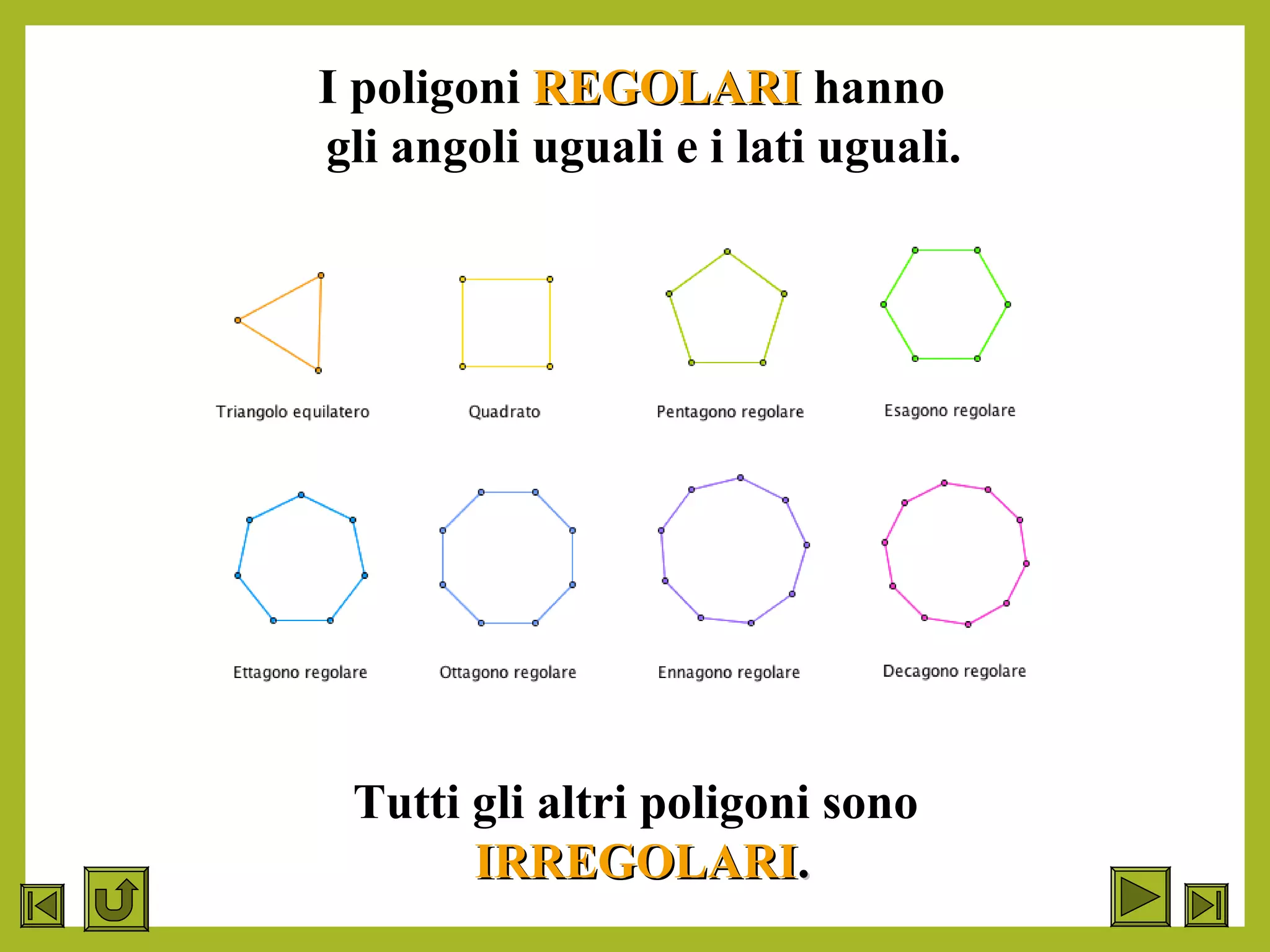 I poligoni | PPT