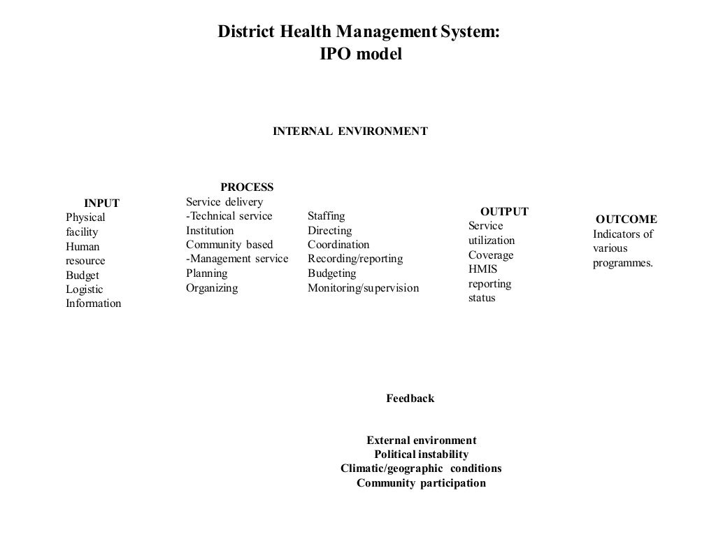 IPO Model/system model