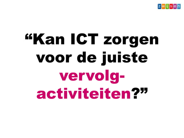 Hoe een digitale methode met gemak leidt tot effectiever onderwijs | PPT