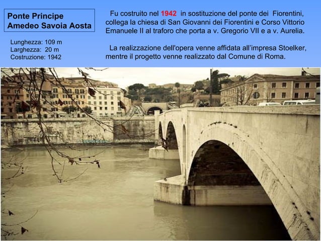 I ponti di Roma. ultima parte | PPT