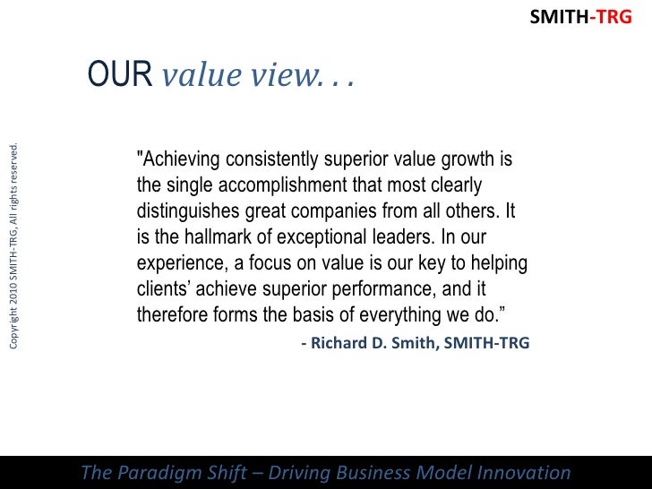 Examples of paradigm shift in business - herylevel