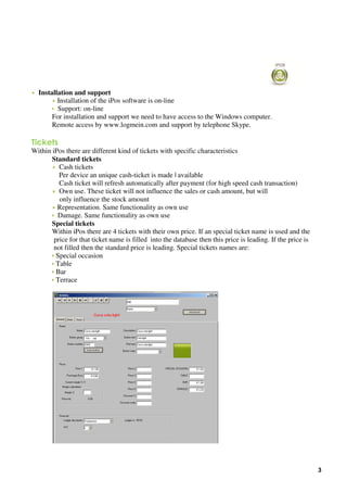 iPOS point of sale for iPad iPhone and iPod | PDF