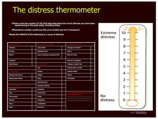 IPOS08 - Screening Using The Emotion Thermometers - A Useful Extension ...