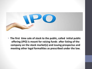 ipo's pakistan | PPTX