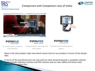 I pos investor deck | PDF