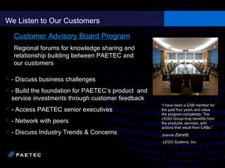 PAETEC Value | PPT