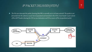 Ip packet delivery | PPTX | Computer Networking | Computing