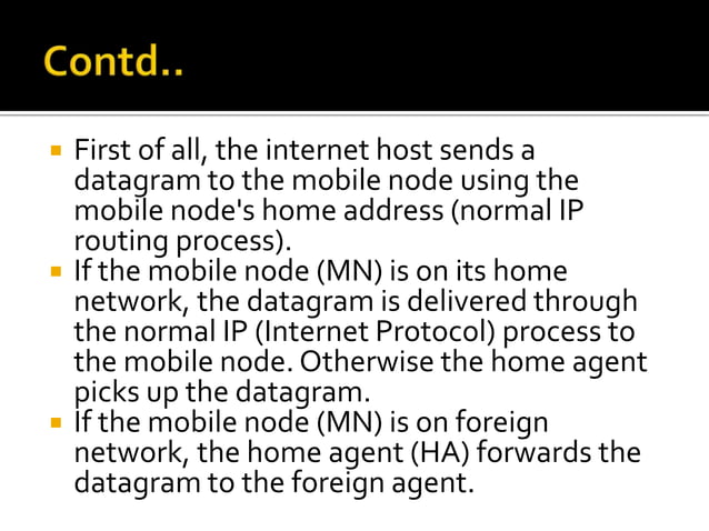 Ip packet delivery | PPTX | Computer Networking | Computing
