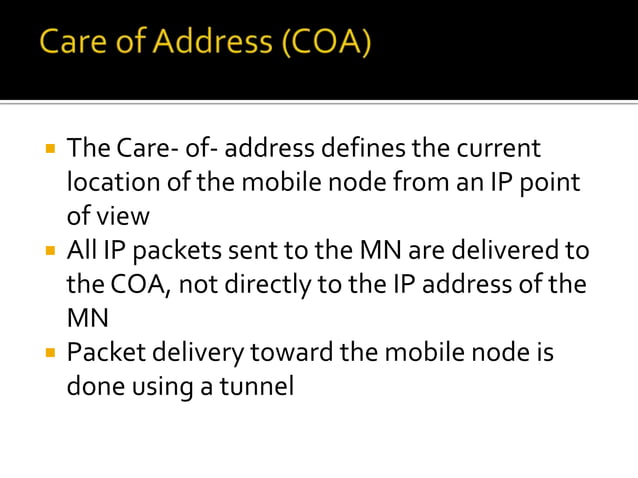 Ip packet delivery | PPTX | Computer Networking | Computing