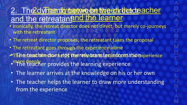 IPP or the Ignatian Pedagogical Paradigm and the Spiritual Exercises of ...