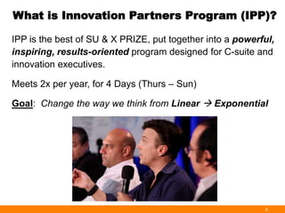 IPP Briefing Deck | PPTX | Business Expos & Conferences | Events