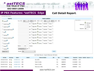 *astTECS IPPBX- Presentation | PDF