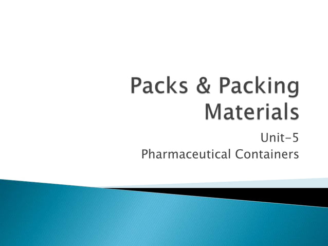 IPP chapt-5.pptx pack and packagings material | PPTX