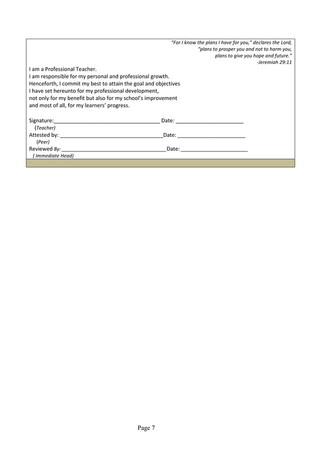 Ippd for teachers | PDF