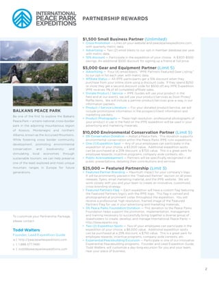 IPPE Partnership Prospectus | PDF | Outdoor Attractions | Attractions