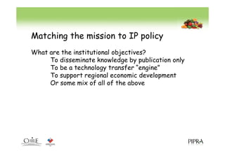 IP Policy | PDF
