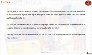 Ip portal secure login help file | PPTX