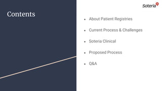 Clinical Workflow for Capture of Patient Registry Data | PPTX