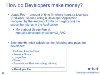 Intuit Partner Platform Overview | PDF | Shareware and Freeware | Computer Software and Applications
