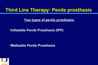 Penile Prosthesis - Counseling and Preoperative Preparation | PPT