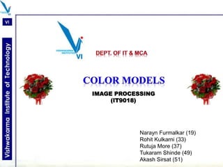 ipppt-1 color model image processing ip ppt | PPT