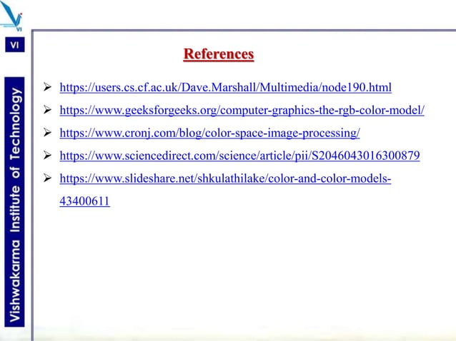 ipppt-1 color model image processing ip ppt | PPT