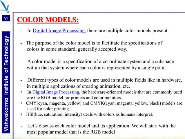 ipppt-1 color model image processing ip ppt | PPT