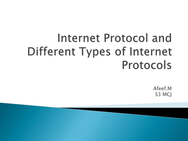 internet protocol | PPT