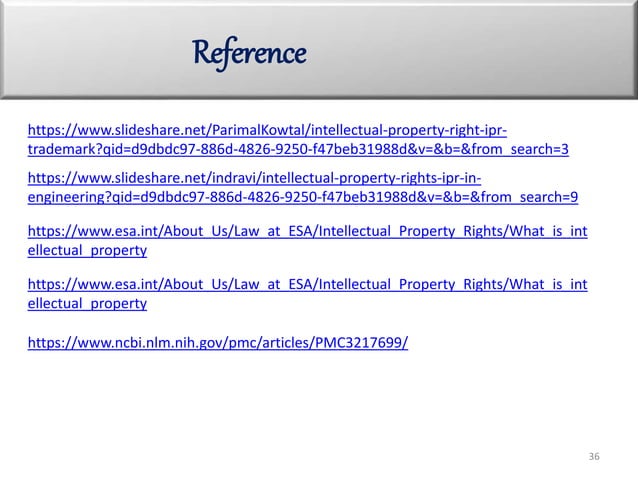 Intellectual Property-IP PPT | PPTX