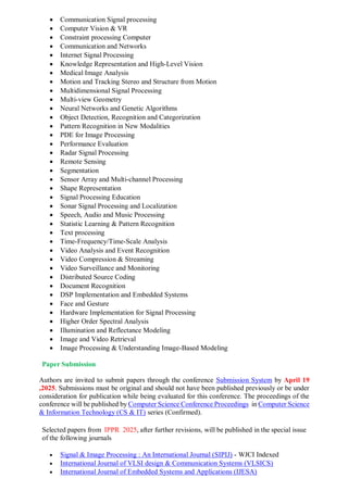 11th International Conference on Image Processing and Pattern ...