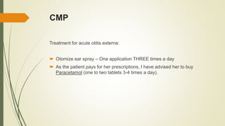 Ip presentation acute otitis externa | PPTX