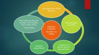 rashidun caliphates | PPTX