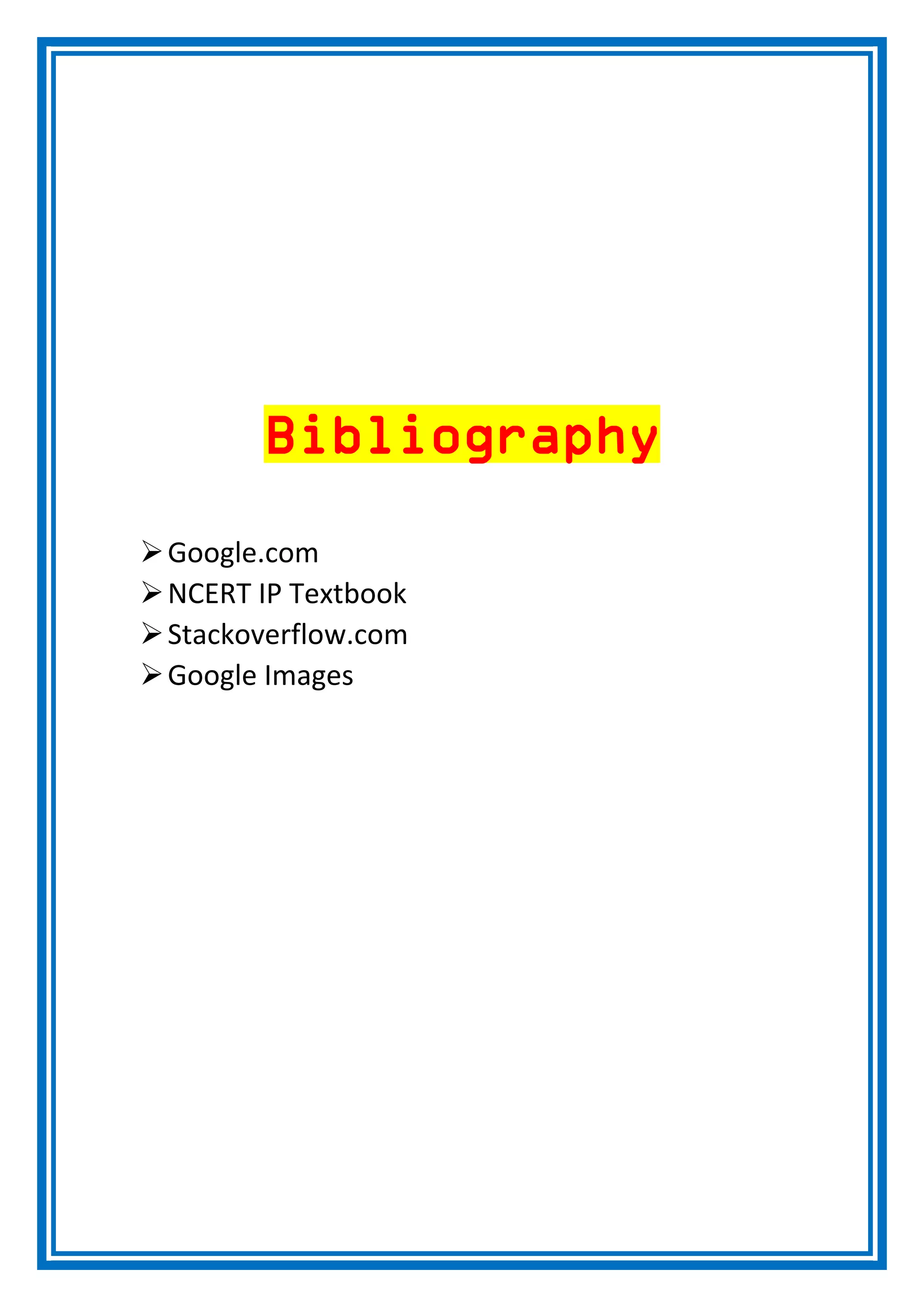 IP Project for Class 12th CBSE | PDF