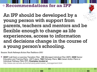 Individual Pathway Plans (IPPs) | PPT